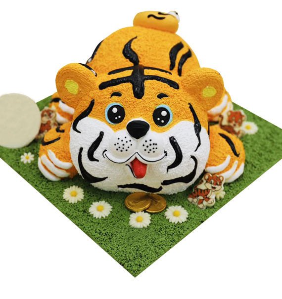Cute Tiger Cake – Saigon Flowers