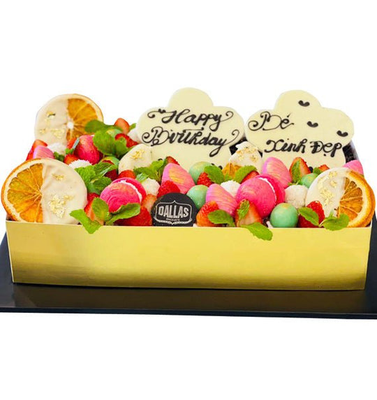 [HCM ONLY] Chocolate Dallas Cake – Saigon Flowers