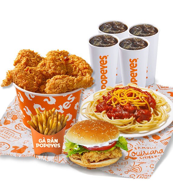Family Combo C - Popeyes – Saigon Flowers